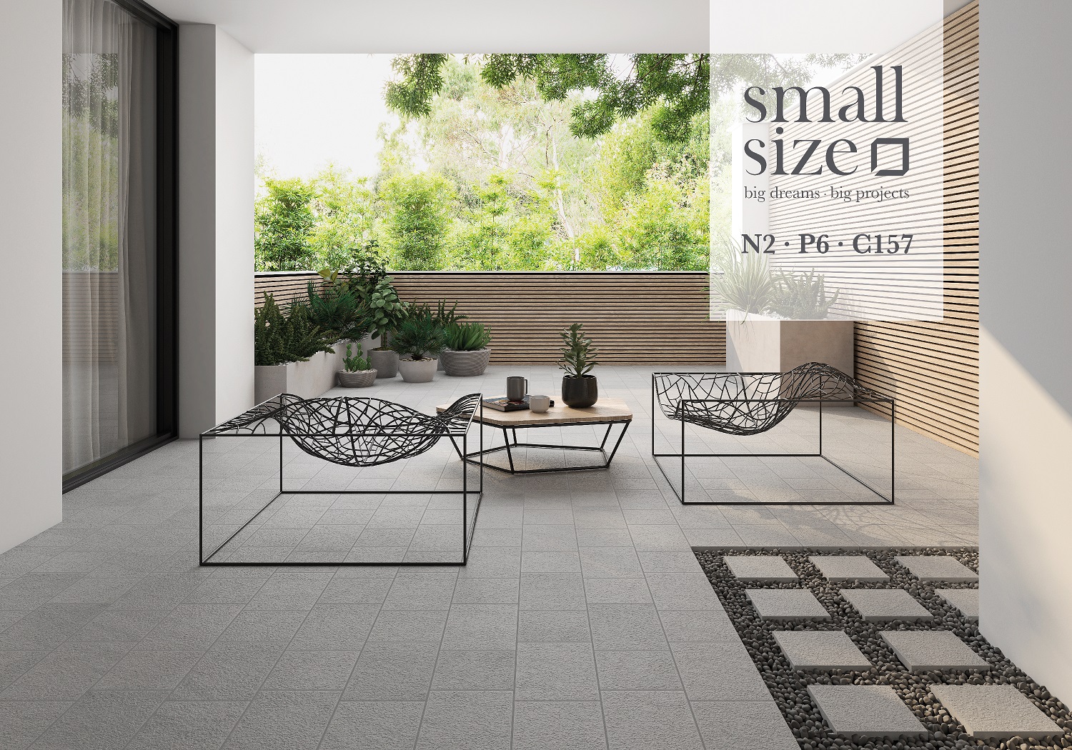 “The revolution of the ceramic tile starts with the smallest… but ...